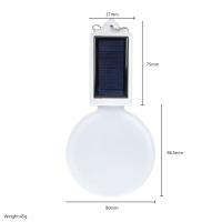 China Solar-Powered Sublimation Acrylic Pendant Light Blanks Custom Acrylic Lamp Ornament Holiday Decorations for sale
