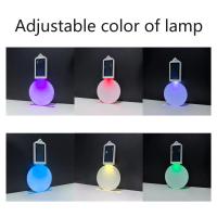 China Solar-Powered Sublimation Acrylic Pendant Light Blanks Custom Acrylic Lamp Ornament Holiday Decorations for sale