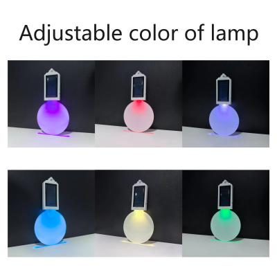 China Solar-Powered Sublimation Acrylic Pendant Light Blanks Custom Acrylic Lamp Ornament Holiday Decorations for sale