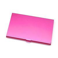 China Colored Sublimation Blank Metal Business Card Holder custom card cases for sale