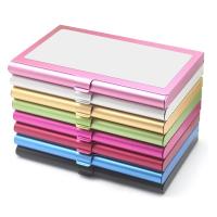 China Colored Sublimation Blank Metal Business Card Holder custom card cases for sale