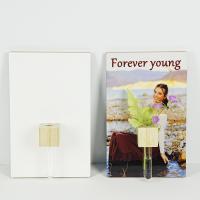China Creative Tabletop Sublimation MDF Wooden Photo Frame With Flower Holder Personalized Mother'S Day Gift for sale