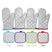 China Personalized Eco-Friendly Insulated Polyester Colored Sublimation Pot Holder Heat Resistant Mat Blanks for sale