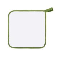 China Custom Colorful Sublimation Blank Printable Polyester Pot Holder Waterproof Heat Resistant Dishwasher Safe for sale