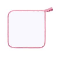 China Custom Colorful Sublimation Blank Printable Polyester Pot Holder Waterproof Heat Resistant Dishwasher Safe for sale