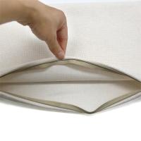 China 30*50cm Printable Sublimation Linen Lumbar Pillow Case For Home Office Hotel for sale
