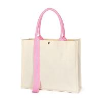 China Fashion Large Capacity Colored Sublimation Canvas Tote Bags for sale