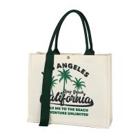 China Fashion Large Capacity Colored Sublimation Canvas Tote Bags for sale
