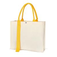 China Fashion Large Capacity Colored Sublimation Canvas Tote Bags for sale