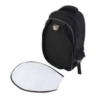 China Customized DIY Logo Durable Polyester Zipper Closure Sublimation Tennis Pickleball Badminton Racket Bags for sale
