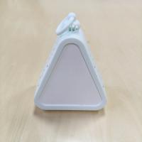 China Sublimation Blank PET Christmas Lantern Double-Sided Heat-Transfer LED Night Light Triangle Design for sale