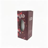 China Four-Sided Printing Sublimation Blank Christmas Lantern With Printable PET Sheet DIY Heat-Transfer LED Night Light for sale