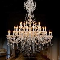 China 45 Lights Living Room Chandelier Width 150cm Large Modern Chandeliers for sale