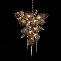 China Vertical Modern Large Chandeliers Britannica Bronze Crystal Modern Chandelier for sale