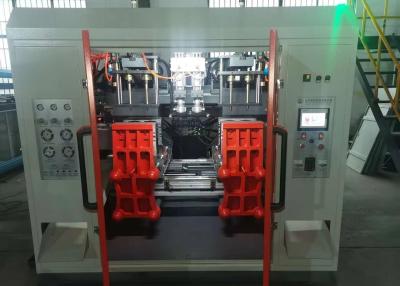 China Double Station 1000bph Fully Automatic Blowing Machine , 2l Plastic Extrusion Blow Moulding Machine for sale