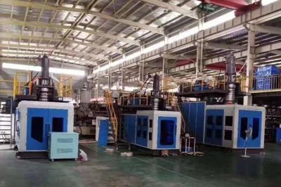 China Plastic Water Bottle Accumulator Blow Moulding Machine 5 Gallon 1 Die Head for sale