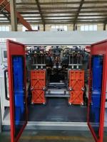 China Cosmetic Bottle Extrusion Blow Molding Machine 2 Head 10ml Double Station for sale