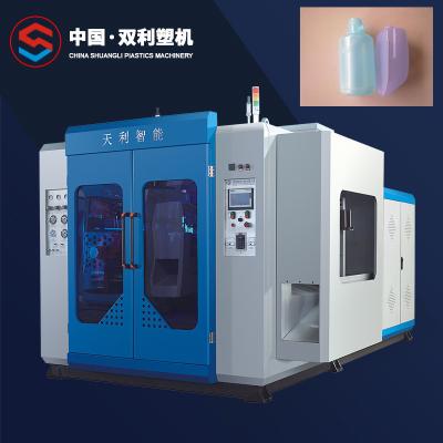 China Cosmetics Box HDPE Blow Moulding Machine Double Station 3 Layers 10L for sale