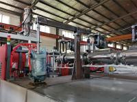 China Traffic Fence Fully Automatic Blow Moulding Machine 160L Auto Blowing Machine for sale