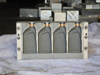 China Extrusion Blow Molding Mold Parts Oil Bottle 1l Blow Moulding Moulds for sale