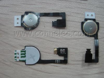 China home button flex cable for Iphone 4, repair parts for Iphone 4, for Iphone 4 home flex for sale