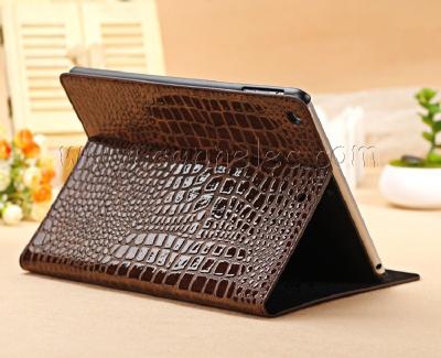 China crocodile leather case for Ipad air, protective case for Ipad air, accessory for Ipad for sale