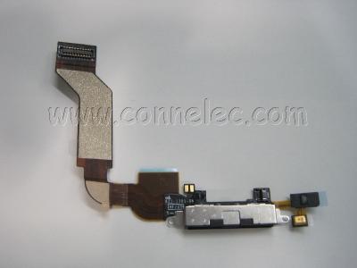China charge dock for Iphone 4S, Iphone 4S charge dock, repair part Iphone 4S, Iphone repair for sale
