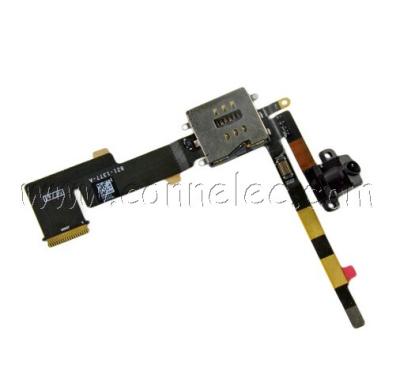 China headphone jack 3G for Ipad 2, for Ipad 2 3G headphone jack, for Ipad 2 repair parts for sale
