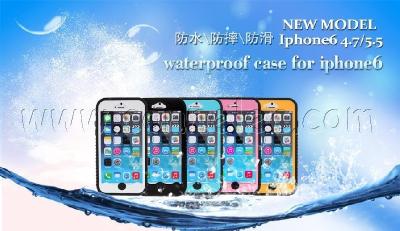China waterproof case for Iphone 6(plus), for Iphone 6 plus waterproof case, Iphone 6 plus case for sale