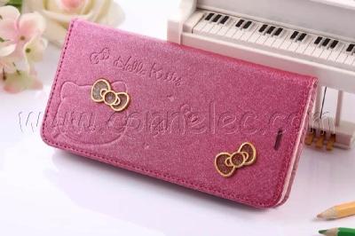China hello-kitty leather case for Iphone 6(plus), Iphone 6(plus) case, accessory Iphone 6 plus for sale