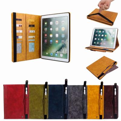 China Samsung & Ipad super good quality card holder wallet leather case with pen holder, Ipad leather case, Samsung leather for sale