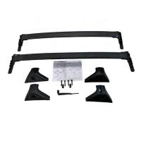 China Aluminum SUV Car Roof Rack Side Rail for Toyota RAV4 2019+ Models in Black - 1 Pair Cross Bars for sale