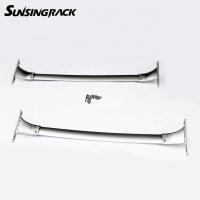 China Silver Aluminum Roof Rack Cross Bars for Nissan Rogue 2014+ | 2 Cross Bars with 4 Rubber Pads | OEM Quality for sale