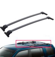 China Aluminum Roof Rack Cross Bars for Honda Pilot 2009-2015 120kg Capacity Black for sale