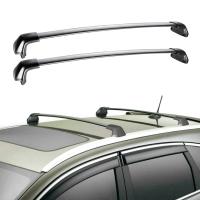China Black Aluminum Roof Rack Cross Bars Side Rails Compatible for Honda CRV 2012+ for sale