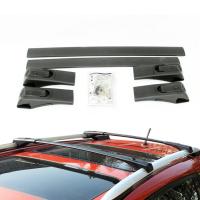 China Aluminum Roof Rack Cross Bars for Toyota RAV4 2014+ Black Roof Mount Luggage Carrier for sale