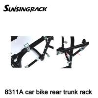 China SUNSING 8331A Universal Steel Rear Bike Carrier for 3 Bicycles 45kg Capacity 83x56x54cm for sale