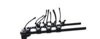 China SUNSING 8319A Universal Steel Rear Bike Carrier for 4 Bikes - 8.5kg Weight, 104cm Package Size for sale