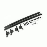 China Aluminum Roof Mount Cross Bars for Toyota Highlander 2008-2013 Black 150lb Capacity for sale