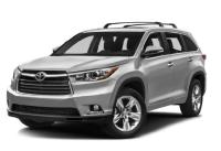 China Aluminum Roof Rack Cross Bars Black for Toyota Highlander 2014-2020 for sale