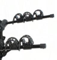 China 8307 Universal Steel Car Rear Bike Carrier for 3 Bikes - 5.1kg Weight, 76×54×55cm Package for sale