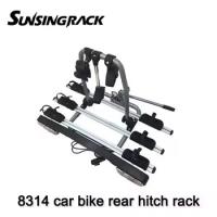 China SUNSING 8314 Universal Steel and Aluminum Car Rear Bike Carrier for Hitch Ball - 3 Bike Capacity, 20kg Weight for sale