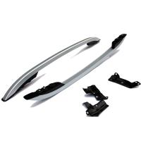 China Aluminum Car Roof Rack Side Rails Bolts Fixing for Nissan Navara NP300 2015+ Silver for sale