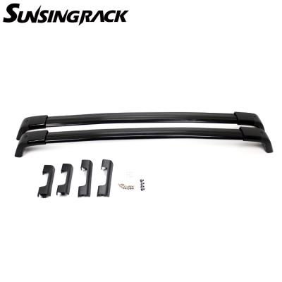 China Aluminum Roof Rack Cross Bars for Nissan X-Trail 2008 Black 2 Pack for sale