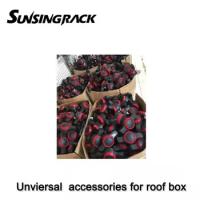 China Universal Aluminum Roof Box Lock Parts Kit - 100×30×20cm Packing Size with 100 Sets MOQ for 4x4 SUV Vehicles for sale