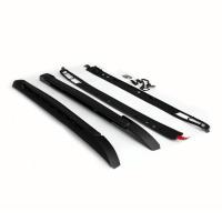China Aluminum Roof Side Rails and Cross Bars for Toyota Tacoma Black 2 Bar Set for sale