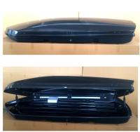 China RB500 Universal Car Roof Box 75kg Capacity 207x83x35cm with Double-Side Lock System and Quick Clamp Installation for sale