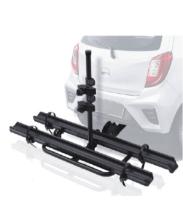 China SUNSING Universal 4x4 Aluminum Steel Car Rack for 2 Bikes - 37kg Capacity for Mountain and E-Bikes for sale