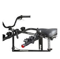 China SUNSING 8320 Universal Car Rack Steel Bike Carrier with 3 Top Tube Adapters, 60-80cm Adjustable Length, 3-Bike Capacity for sale