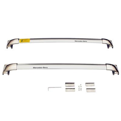 China Aluminum Black Roof Cross Bars for Benz GLC 60kg Load Capacity Lightweight Roof Rack for sale